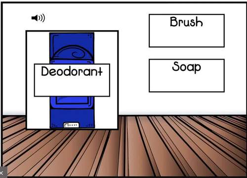 Distance Learning Hygiene Life Skills Vocational Word Match Boom Cards ...