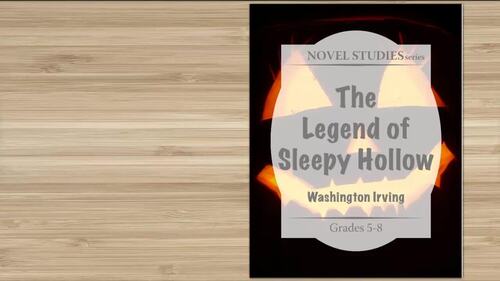 The Legend of Sleepy Hollow Novel Study Guide (with Full Story) | TPT