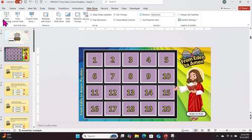 Bible Trivia PowerPoint Game w/ Scoring - Parables Edition by ...
