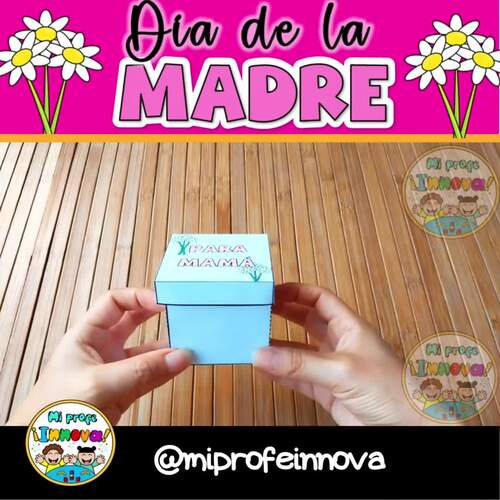 Mother’s Day Craft in Spanish - Día de las madres manualidad de regalo