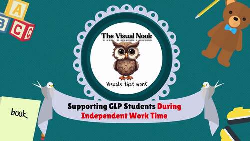 Independent Work Language Bundle for GLPs | Scripted Phrases + Visuals