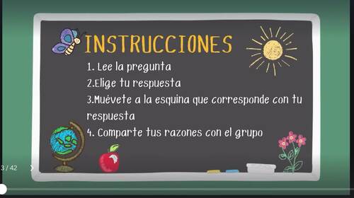 Four Corners Back to School About me, Cuatro Esquinas Todo Sobre Mi ...