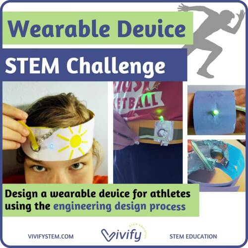 Wearable Device Sports Engineering Activity (Sports & STEM) by Vivify STEM