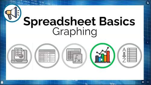 Spreadsheet Basics 3 - Graphing by That Tech Chick | TPT