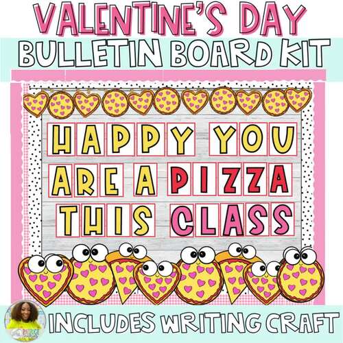 Valentine's Day: Pizza Bulletin Board Kit by Tales of Patty Pepper