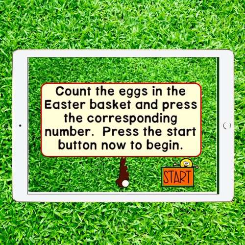 Find the numbers 0 to 10 Boom cards Easter eggs by LOL - Life of Learning