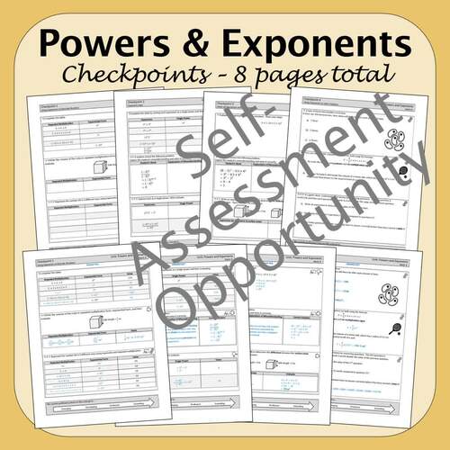 Powers & Exponents Task Cards & Review Activities | Engaging Math Practice