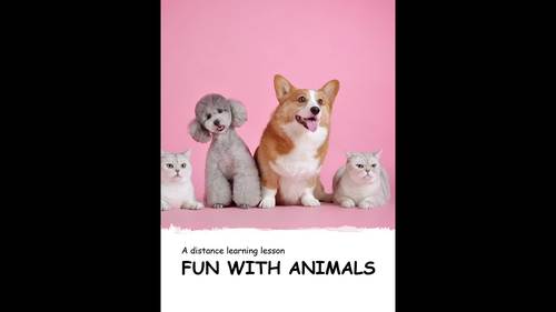 ESL Distance Learning Lesson Pack - Fun with English by Robbie's ESL ...