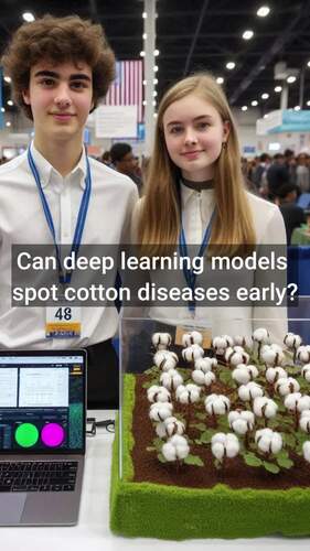 Science Fair Project | AI in Agriculture | Combating Cotton Crises