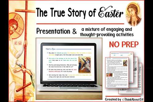 Easter Activities and Presentation by REThinkAboutIt | TpT