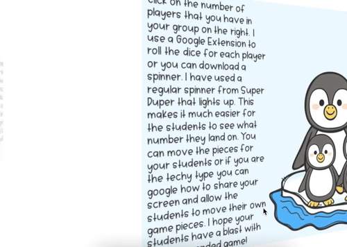 Winter Speech Therapy Boom Cards | Penguin Mixed Groups by Speech Dreams