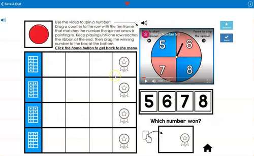 Boom Cards Digital Math Center: Numbers 0-10 - Math Game by My Happy Place