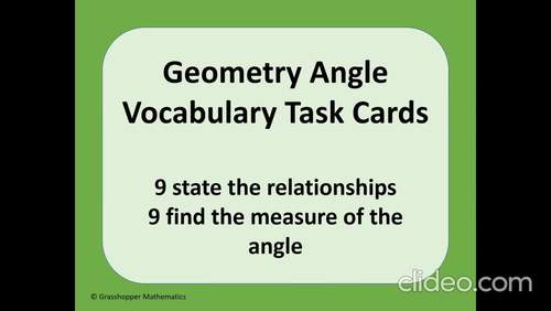 Geometry Task Card Station Bundle | Logic | Trigonometry | Surface Area