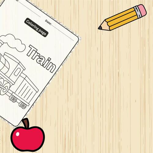 Parts of a Train-Train Labeling Diagram Worksheets,Wordsearch,Coloring ...