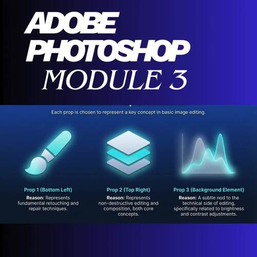 Photoshop Module 3 – Image Editing Basics | Lesson + Quiz + Worksheet ...