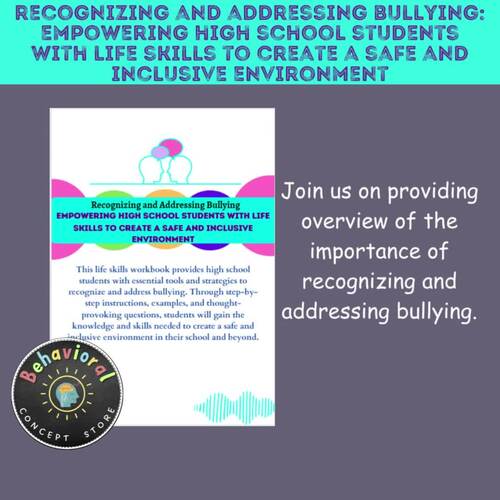Recognizing and Addressing Bullying: Empowering High School Students