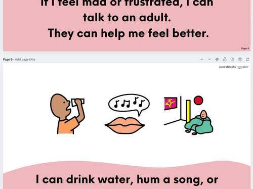 Safe Mouth - Social Story by ACCESSable | TPT