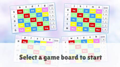 Phonics Game Show - Great fun for the end of class! (basic phonemes ...