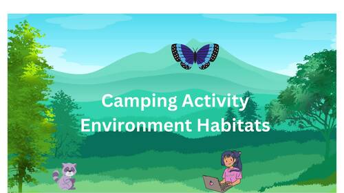 Camping Activity Environment Habitats Three Outside Quests STEM