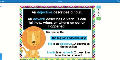 Adjective or Adverb Boom Cards by Second Grade Smiles | TPT