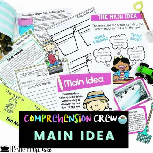 Main Idea Lesson and Activities Nonfiction Reading Strategies ...