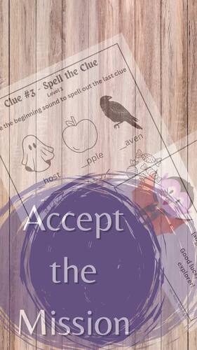 Halloween Escape Room — Dracula’s Castle Printable Phonics & Math ...