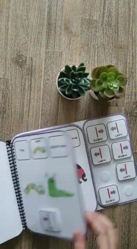 Spring left and right spatial concepts for speech therapy | homeschool