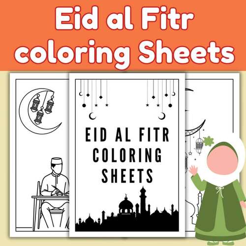 eid al fitr coloring sheet