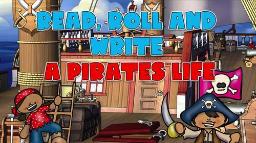 Roll a story, A PIRATES LIFE- characters, settings and story helpers