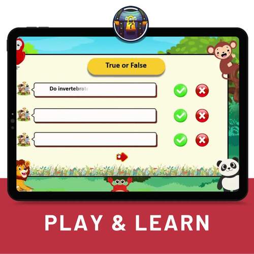 Interactive Quiz: Animals (PPT) by Cofre Maestro | TPT