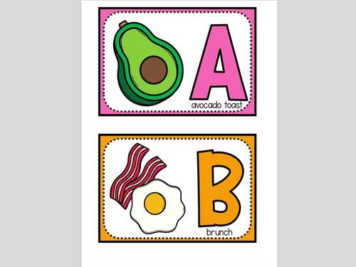 Distance Learning A-Z Hipster Task Cards by xoMissO | TPT