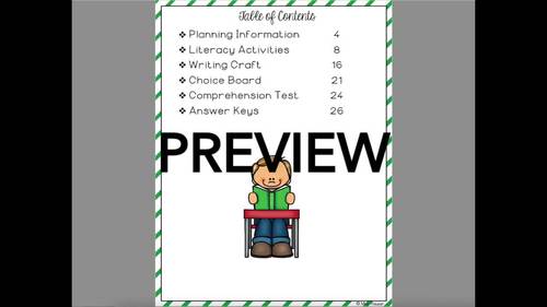 T-Bone the Drone NO PREP Printable Book Study by Growing and Gifted