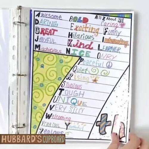 First Day Back to School Activity 7th Grade All About Me w/ Australian ...