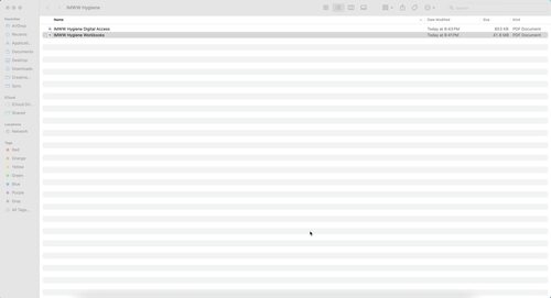 Intermediate Matching Weekly Workbooks - Hygiene by The Autism Helper