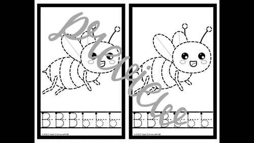 Spring NO PREP Pre-Writing Fine Motor Activity Tracing Pictures | TPT