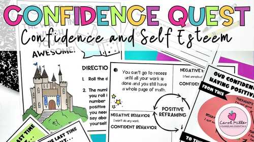 Confidence Small Group Counseling | Friendship | Self Esteem | Advocacy ...