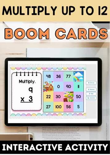 Sweet Facts Mystery: Multiplication Facts to 12 by Math and Glitter