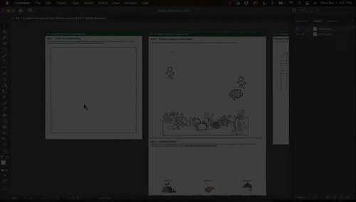 Adobe Illustrator - Gradient and Color Application Practice | TPT