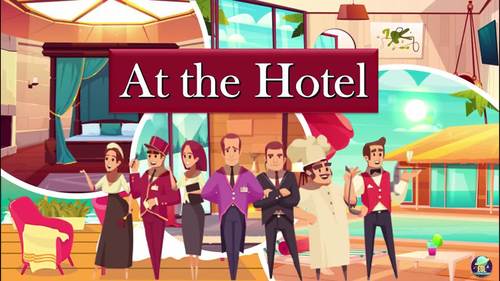 Hotel Phrases and Vocabulary. ESL PowerPoint Lesson for A2/B1 Level ...