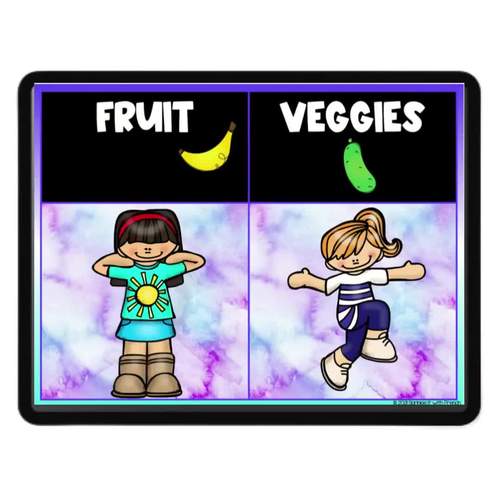 This or That Digital Movement Game by Sprinkle it with French | TpT