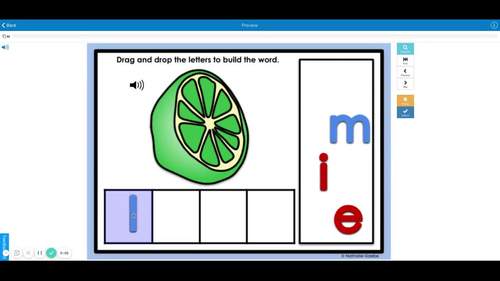 CVCe Words Long Vowel I Boom Cards™ by Nathalie Rae Resources | TPT