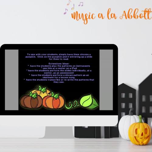 Pick-a Pumpkin Interactive Practice Game for Reading/Writing re ...