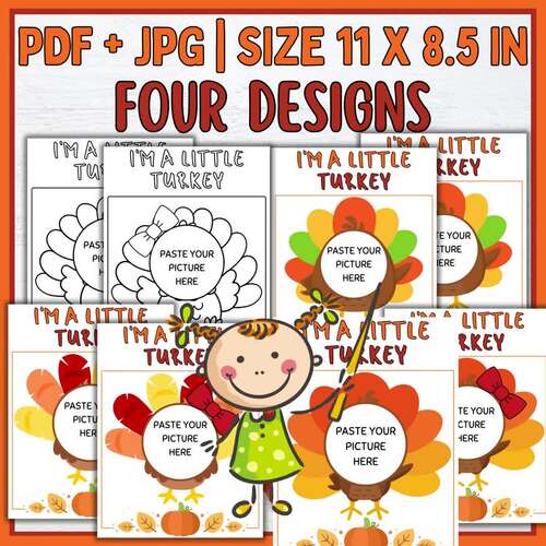 Thanksgiving Craft - Thanksgiving Project: I'M A LITTLE TURKEY | Turkey ...