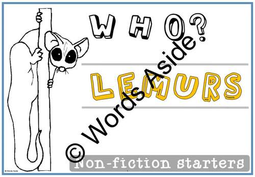 NonFiction Text Reading Writing Expository Task Cards by Words Aside