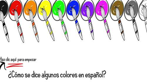 Spanish Clothing & Colors Digital Activities La Ropa y Los Colores