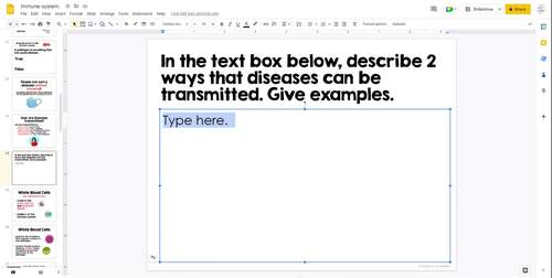 Immune System Interactive Lesson by Kayla Renee' - Bright in the Middle