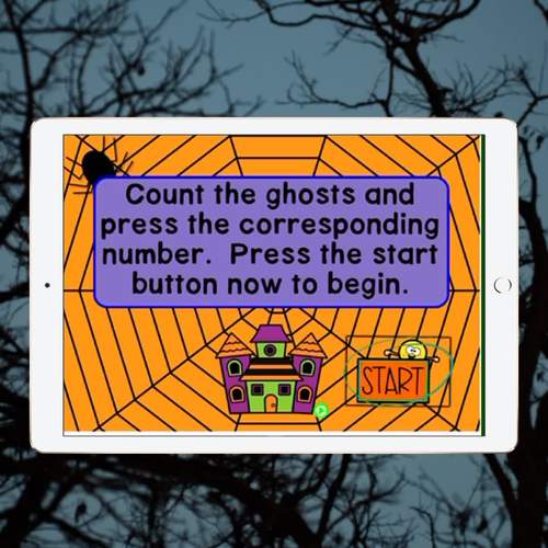 Find the numbers 0 to 10 Boom cards Haunted house by LOL - Life of Learning
