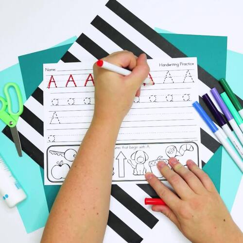 Alphabet Tracing Worksheets and Letter Recognition Writing Practice ...