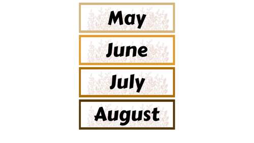 Daily Schedule Cards| Boho |Bulletin Board Posters |Elementary School ...