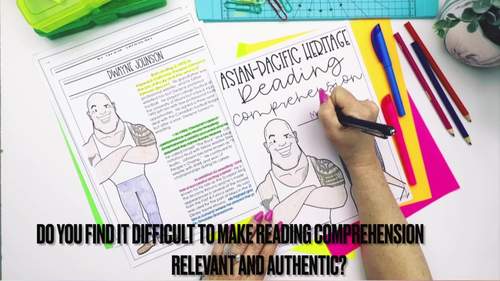 Asian Pacific Heritage Month Close Reading Passages | Reading Comprehension